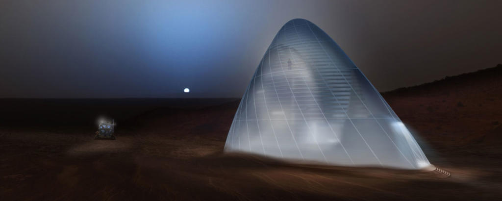 3 D Printed Martian Igloo Wins Nasa Habitat Contest Discovery Blog