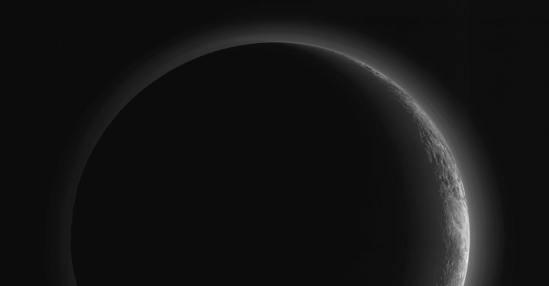 Pluto’s Night Side Stuns in Enhanced New Horizons Photo | Discovery ...
