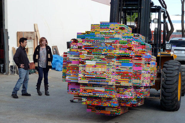 Lego recreation of the ISS : r/space